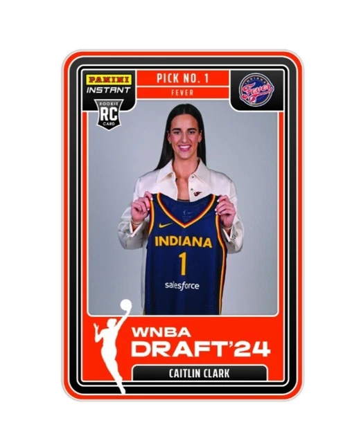 CAITLIN CLARK 2024 Panini Instant - Wnba Draft Night Pick #1 (Presale ...