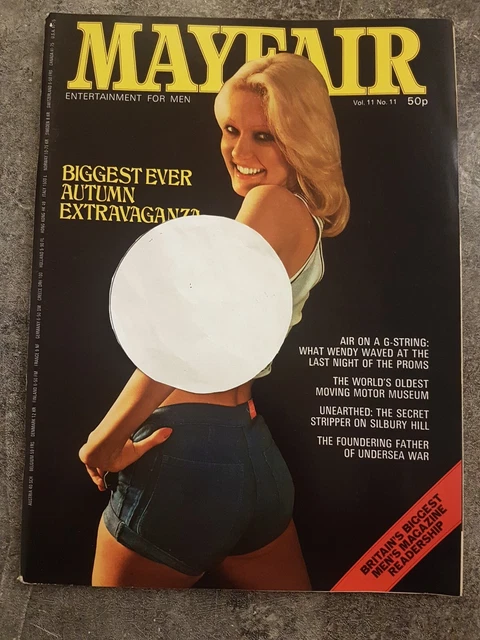 MAYFAIR MAGAZINE VOL.11 No.11 (1976) Georgina Henry,Nanna Berg,Surekha Khan £20.00 - PicClick UK