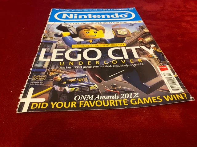 FRAMED NINTENDO MAGAZINE Cover Page 11X8 Lego City EUR 24,86 - PicClick IT