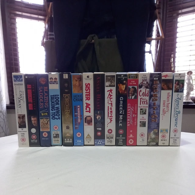 VHS TAPES JOB Lot Bundle (Untested) £15.00 - PicClick UK