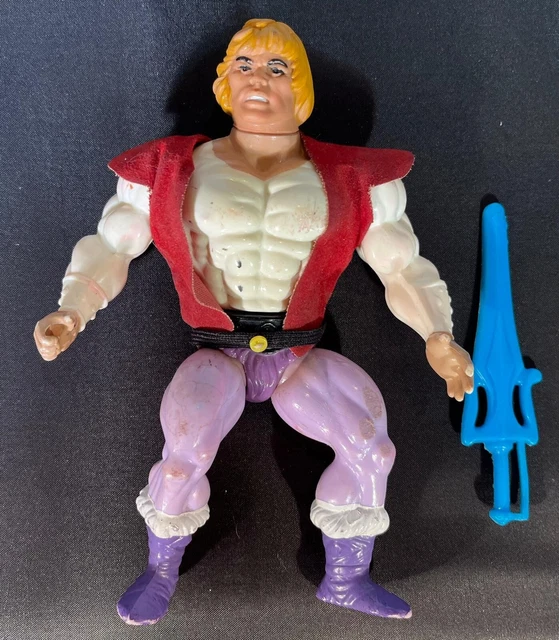 VINTAGE 1980S HE-MAN Prince Adam and Sword MOTU Action Figure 0.00 ...