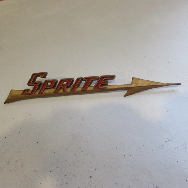 AUSTIN HEALEY FROGEYE Sprite Boot Badge (unused) £26.00 - PicClick UK