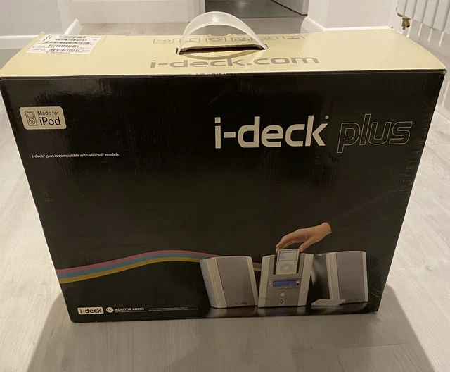 EXTREMELY RARE VINTAGE Monitor Audio iDeck Plus iPod Docking Speaker ...
