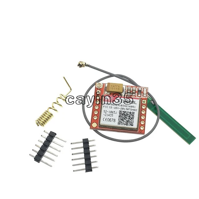 SMALLEST SIM800L GPRS GSM Module Card Board Quad-band Onboard + Antenna ...