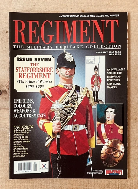 THE STAFFORDSHIRE REGIMENT 1705-1995: Vintage ‘Regiment’ Magazine April ...