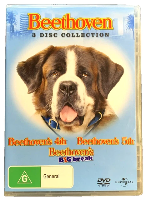 BEETHOVEN'S 4TH | Beethoven's 5th | Beethoven's Big Break BoxSet DVD R ...
