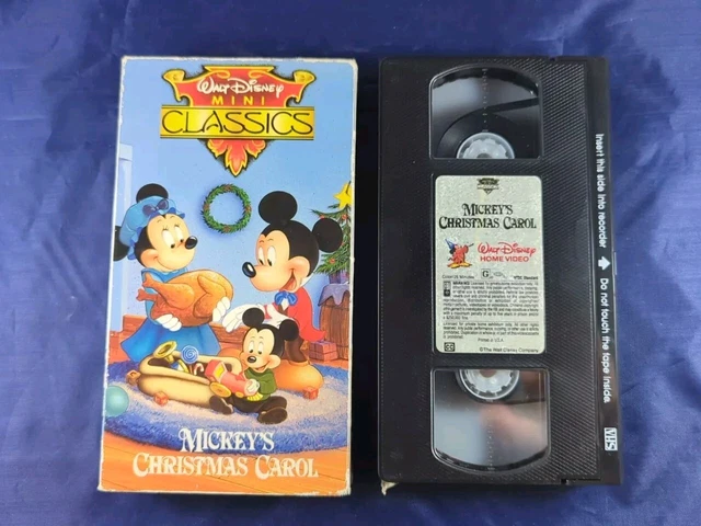 WALT DISNEY MINI Classics - Mickey's Christmas Carol VHS 1980s £7.66 ...