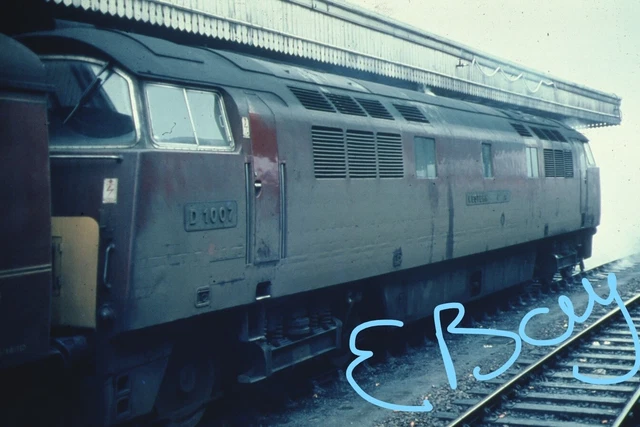 35MM SLIDE COPYRIGHT Colour Rail class 52 Western Talisman £3.00 ...