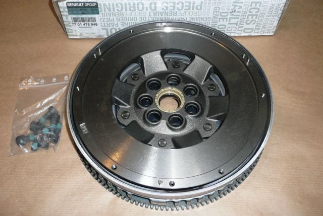 VOLANT MOTEUR BIMASSE Original Renault Megane II Laguna II 2.0 16v ...