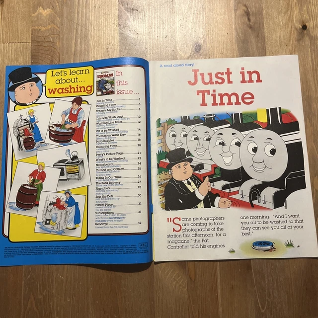 THOMAS THE TANK Engine And Friends Comic Issue 61 Fun to Learn Redan ...