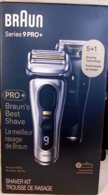BRAUN SERIES 9 Pro plus 9517s Electric Shaver with Case Wet & Dry $194. ...