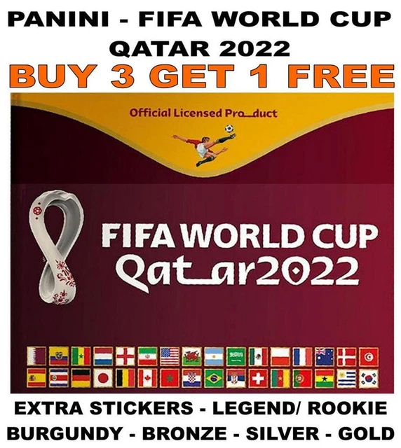 PANINI QATAR 2022 Fifa World Cup Sticker Collection Extra - Rookies ...