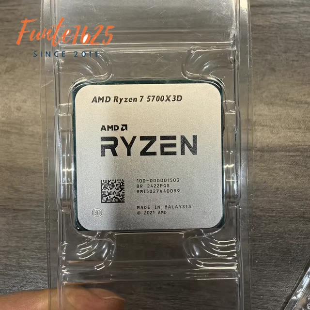 AMD RYZEN 7 5700X3D R7 5700X3D Desktop AM4 CPU Processor 3.0GHz 8 Core 16 Thrs £192.06 - PicClick UK