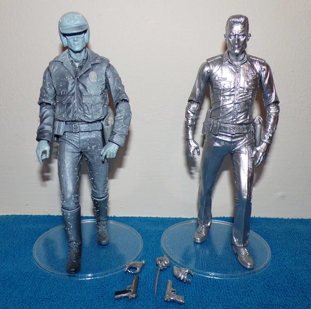 NECA TERMINATOR T1000 Liquid Nitrogen & Liquid Metal T2 Judgement Day ...