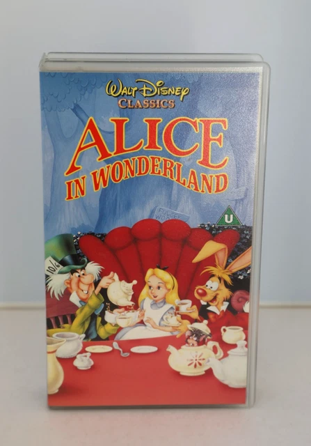 ALICE IN WONDERLAND Walt Disney Classics VHS (1951 film) £4.38 ...