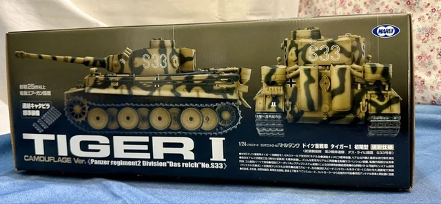 TOKYO MARUI RC Battle Tank Tiger I German Heavy Camouflage 1/24 £382.35 ...