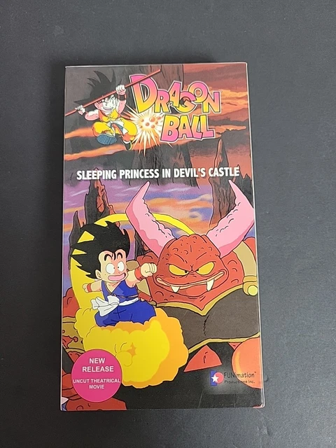 DRAGON BALL SLEEPING Princess in Devils Castle VHS 1999 Uncut Version ...