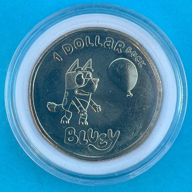 AUSTRALIA BLUEY 2024 $1 New BLUEY 1 DOLLAR BUCK Individual Coin ...