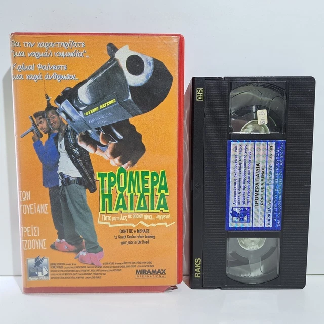 COMEDY VHS TAPE Don't Be a Menace 1996 GREEK SUBS PAL Shawn Wayans ...