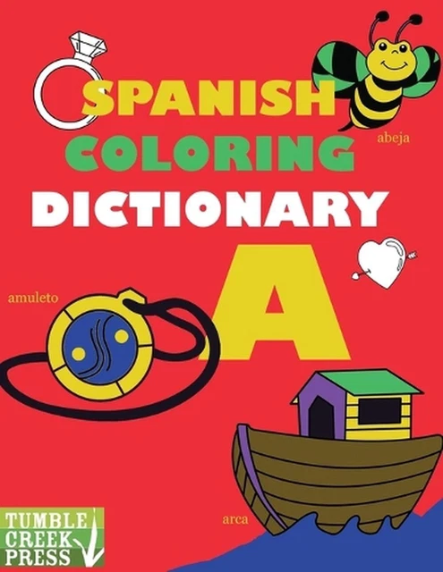 SPANISH COLORING DICTIONARY - A by Dani Dixon (Spanish) Paperback Book ...