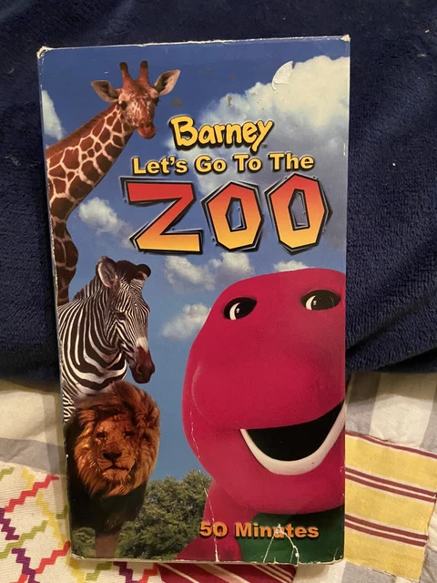 BARNEY: LET'S GO to the Zoo (VHS, 2001) $15.00 - PicClick CA