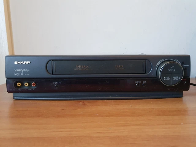 SHARP VC-H92 VCR VHS Video Player Recorder 4-Head Stereo NICAM VideoPlus, Remote £20.00 ...