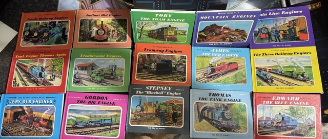 THOMAS THE TANK ENGINE & AND FRIENDS Railway Series Books Kaye & Ward ...