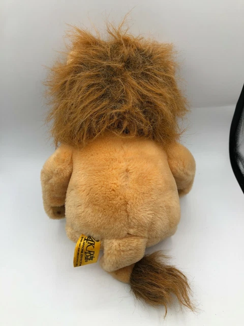 24K POLAR PUFF Special Effects Barney Lion Plush Soft Stuffed Toy ...