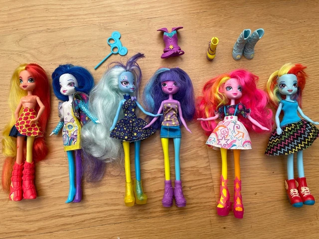 MY LITTLE PONY Equestria Girls Doll Bundle x6 used £15.95 - PicClick UK