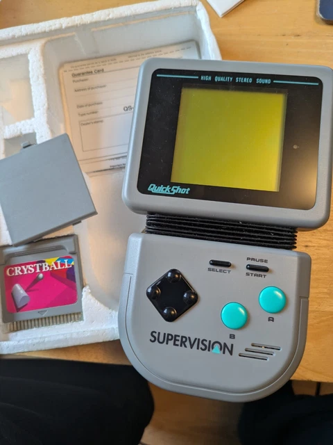 VINTAGE WATARA SUPERVISION QuickShot Hand Held Computer Crystball Game ...