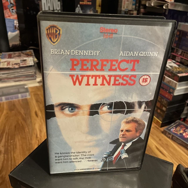 PERFECT WITNESS [VHS] Warner Video Big Box Ex-Rental Tape 1989 TV Movie ...