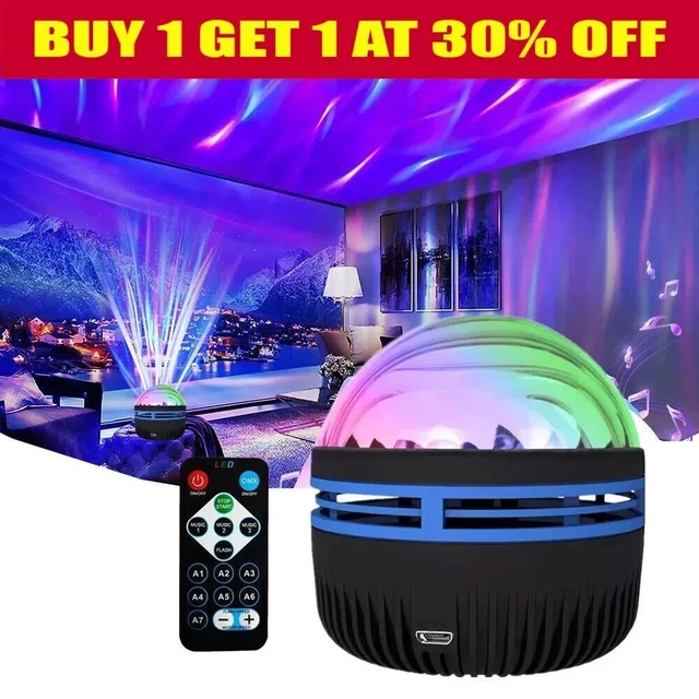 RGB GALAXY PROJECTION Light- RGB LED Rotating Projection Light | Seven ...