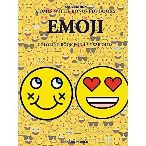 EMOJI COLORING BOOK: Emoji Coloring Book: Emoji Coloring Book ...