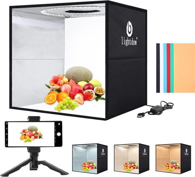 12&X12&X12& PHOTO STUDIO Light Box Photography with Desktop Tripod ...