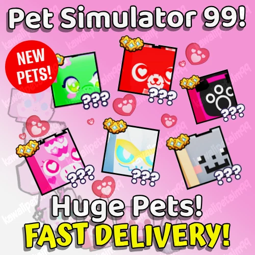 💖HUGE PETS | Pet Simulator 99 | Roblox PS99 | Fast Delivery & Cheap $2. ...