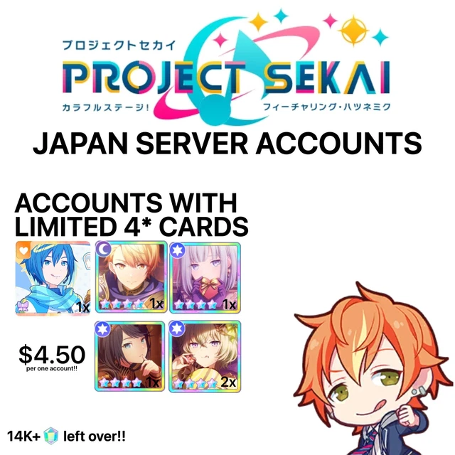 [jp] Project Sekai Colorful Stage Ft Hatsune Miku Limited Cards Dm