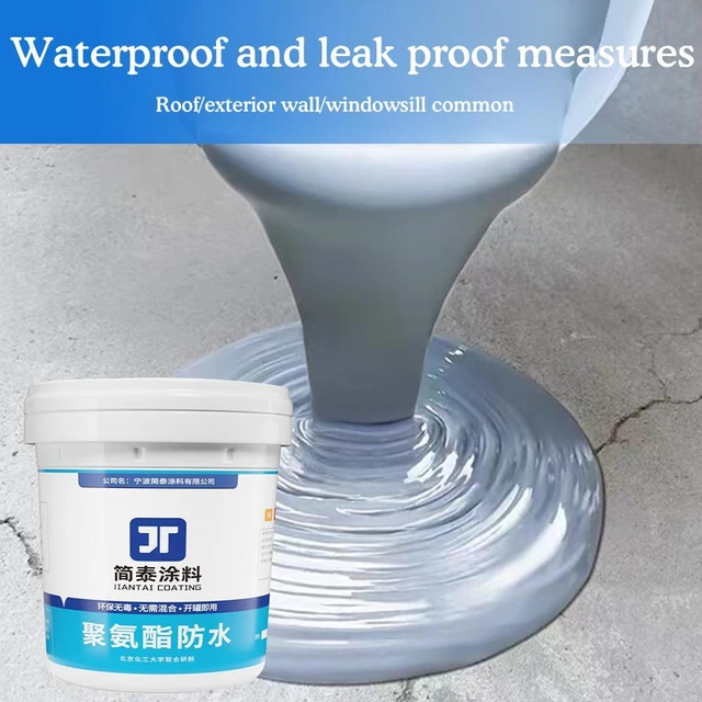 ALL WEATHER ROOFING Compound Bitumen Waterproof Flat-Roof 1kg Paint ...