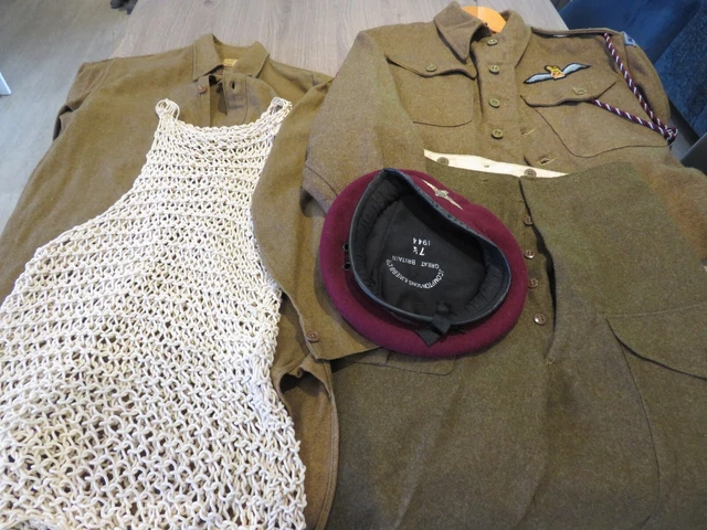 WW 2 BRITISH Army 1940 Pattern Uniform Badged To Paratrooper Regiment £ ...