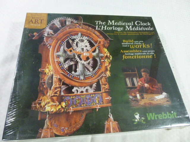 MEDIEVAL CLOCK BUILT Art Collection Build Your Own Working Clock ...