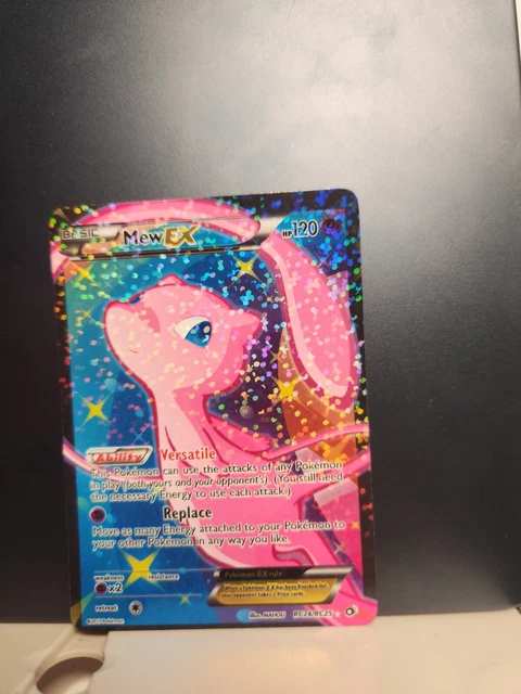 POKEMON TCG CARDS Mew EX RC24/RC25 Radiant Collection Full Art Holo NM ...