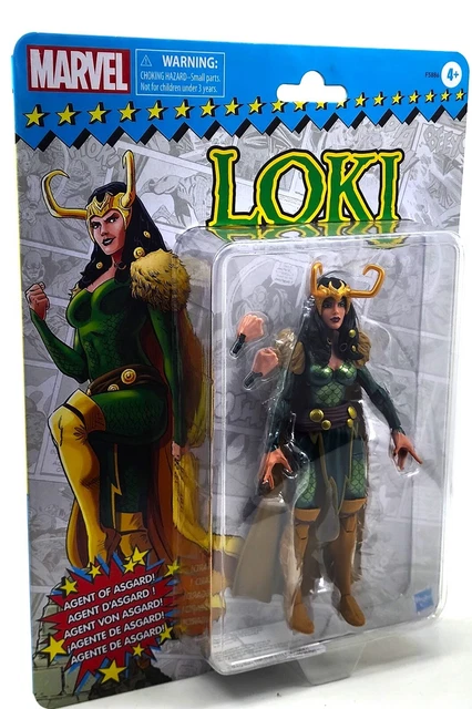 FIGURINE HASBRO MARVEL Legends Retro Collection Loki (Agent D'asgard) 6 ...