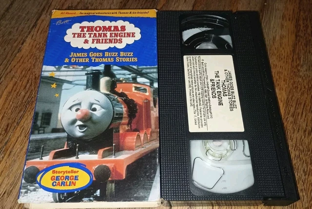 THOMAS TANK ENGINE & Friends James Goes Buzz Buzz VHS 1993 Train George ...
