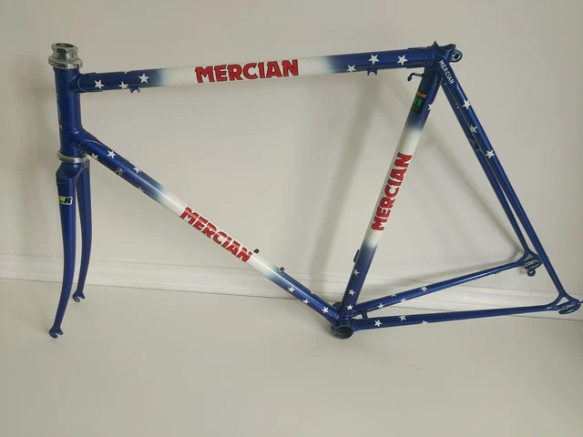 MERCIAN KING OF Mercia Frameset 56cm. Iconic Colour Scheme. Excellent ...