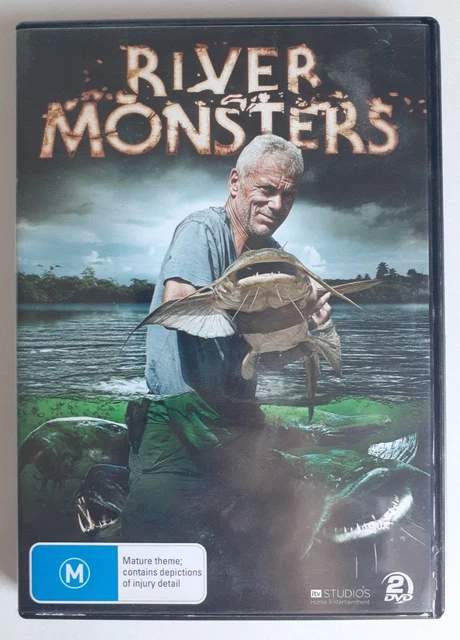 DVD RIVER MONSTERS Season 1, Jeremy Wade Fish Hunt, 2 Disc Set, Region ...