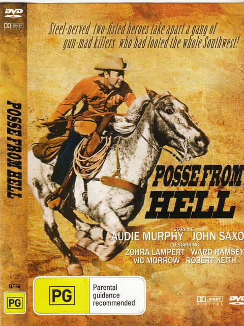 POSSE FROM HELL-1961-AUDIE Murphy- Movie-DVD $19.95 - PicClick AU