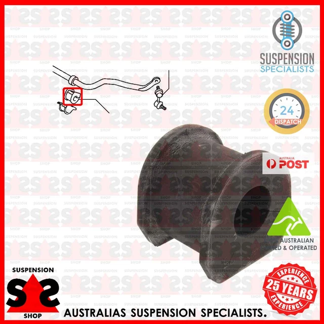 FRONT AXLE MOUNTING, Stabiliser Bar Suit MITSUBISHI Triton 2.5 DI-D (KA4T) L200 EUR 19,46 ...