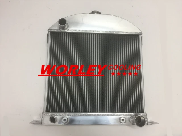 ALUMINUM RADIATOR FOR Ford Model A Chopped W/Chevy Engine 1928-1931 ...