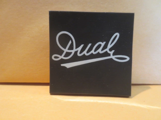 NOS DUAL TURNTABLE Vintage Badge Factory Original The Real Thing $16.92 ...