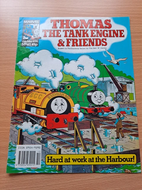 THOMAS THE TANK Engine And Friends Marvel Magazine Comic Issue No. 63 Mar 1990 £2.00 - PicClick UK