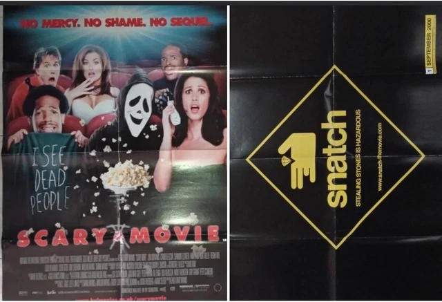 POSTER LOCANDINA SCARY Movie Carmen Electra Shannon Elizabeth + Snatch ...